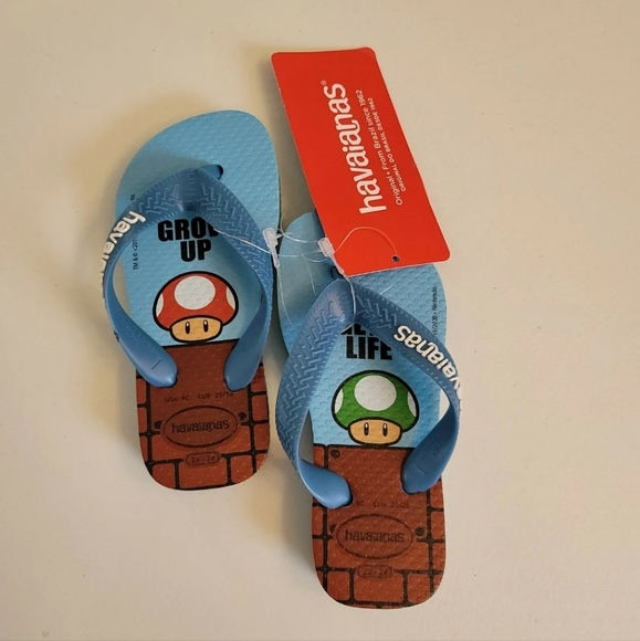 Havaianas | Shoes | Havaianas Super Mario Brothers Toad Flip Flop ...